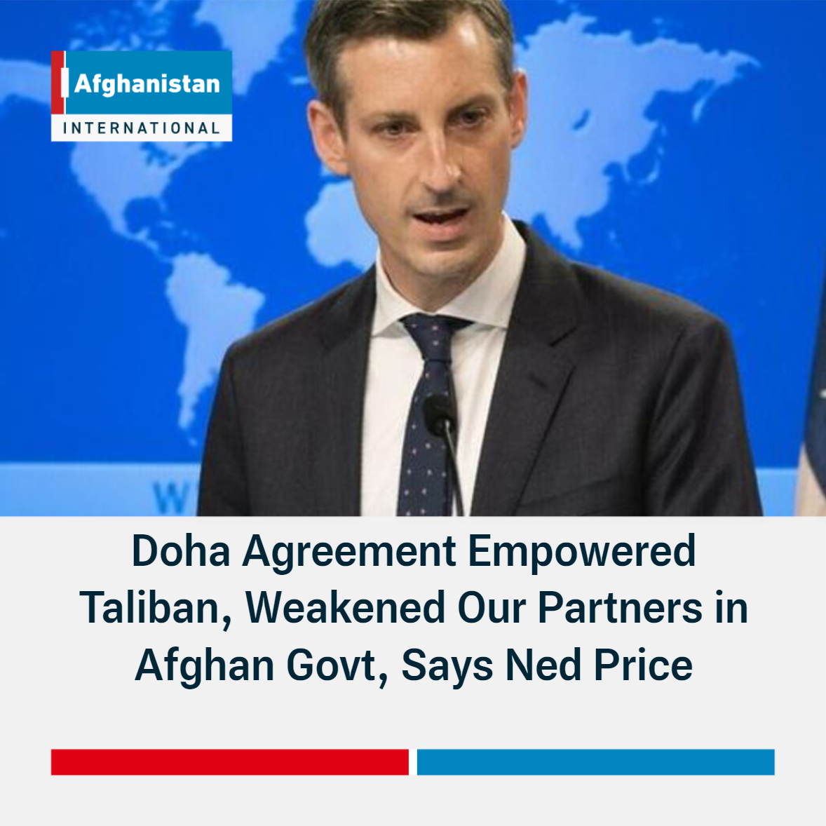 Doha Agreement Empowered Taliban, Weakened Our Partners in Afghan Govt ...
