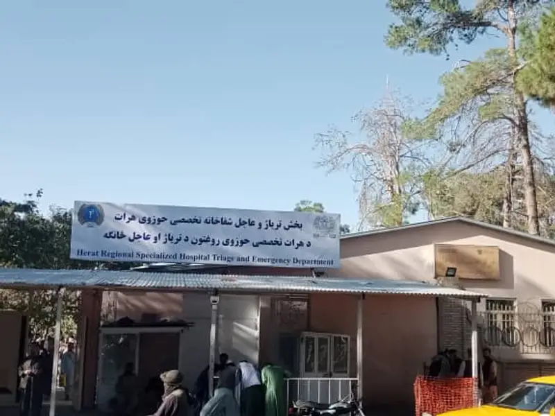 در پی اعتراضها به فارسیستیزی طالبان؛ زبان فارسی به تابلوی بخش عاجل