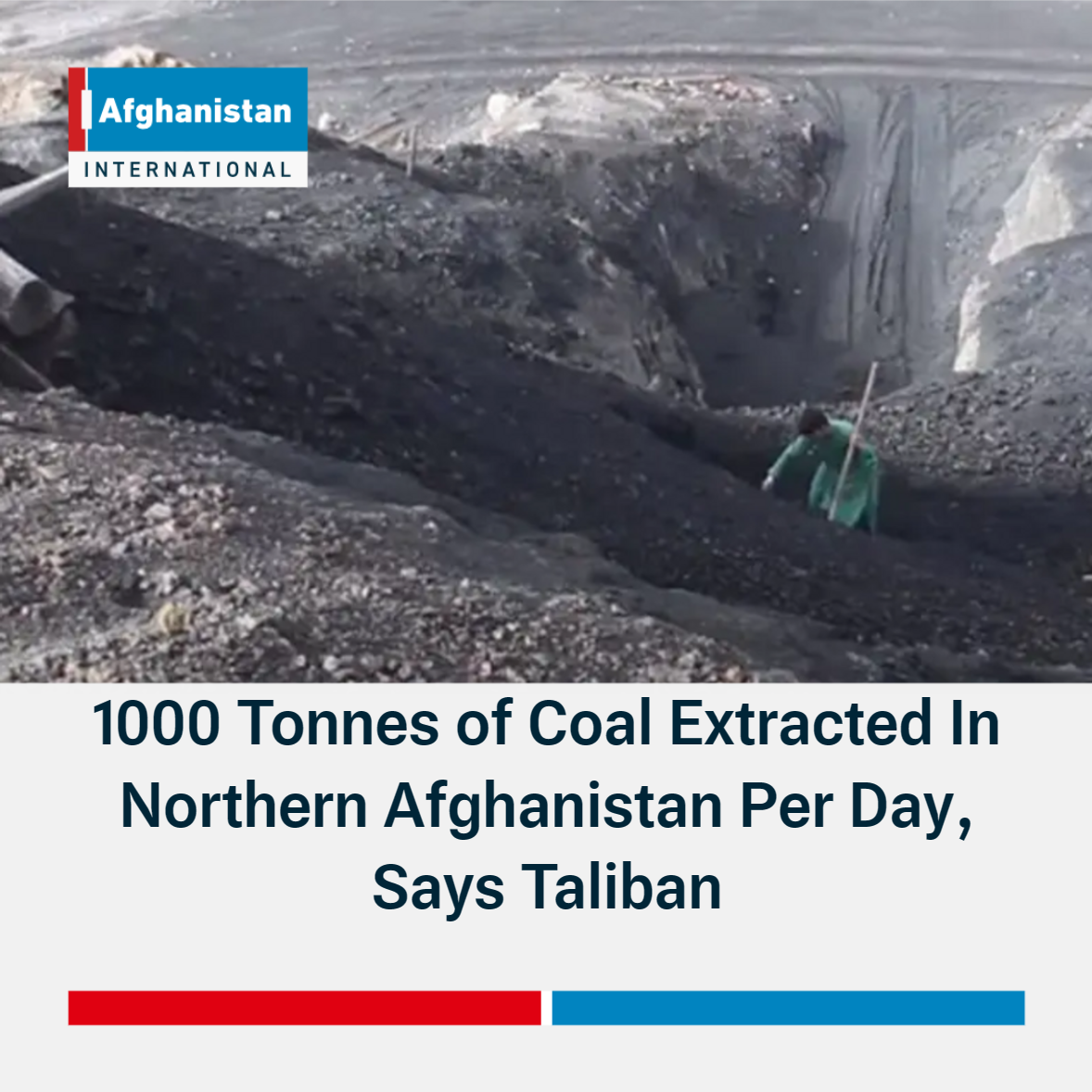 1000 Tonnes of Coal Extracted In Northern Afghanistan Per Day, Says ...