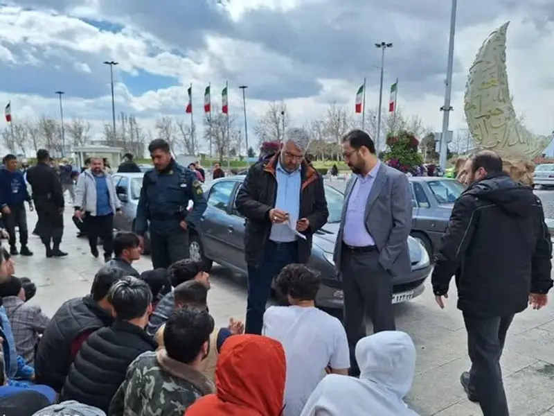 پولیس ایران در روزهای نوروز مهاجران را از تفریحگاهها دستگیر و اخراج